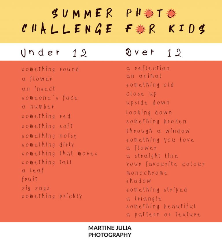 Summer Photo Challenge – Martine Julia Photography Blog